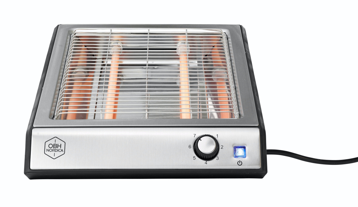 OBH Nordica Inox Horizon - Brødrister, stål